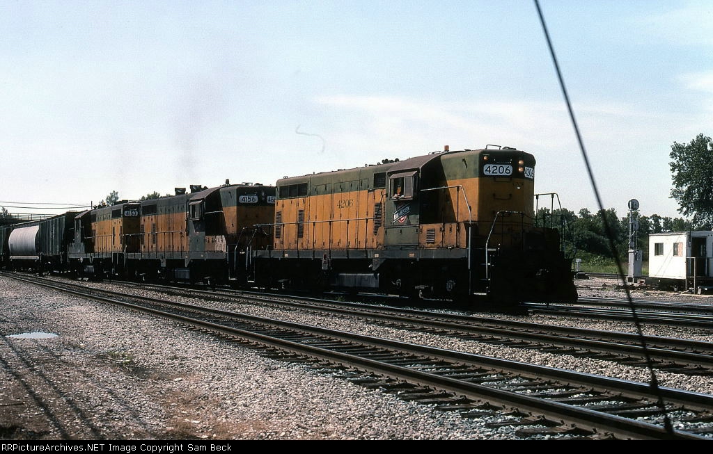 CNW 4206, 4156, and 4153 Return to Proviso